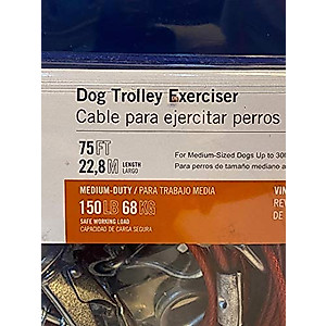 Blue Hawk 75-ft Weldless Galvanized-Red Vinyl Coated Steel Cable