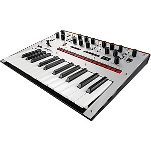 Korg Monologue Monophonic Analog Synthesizer with Presets-Silver (MONOLOGUESV) (Renewed)