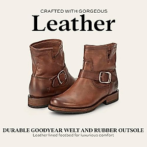 Frye Women's Veronica Bootie Ankle Boot, Stone, 7.5