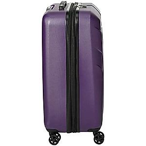 Samsonite Frontier Spinner Ladies Medium Purple Polycarbonate Luggage Bag TSA Approved Q12050002
