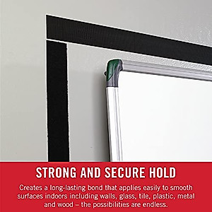 VELCRO Brand - Sticky Back Hook and Loop Fasteners – Peel and Stick Permanent Adhesive Tape Keeps Classrooms, Home, and Offices Organized – Cut-to-Length Roll | 15ft x 3/4in Tape | White