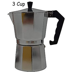 IMUSA USA Aluminum Stovetop Espresso Maker Replacement Rubber Ring & Filter only for 3 Cup