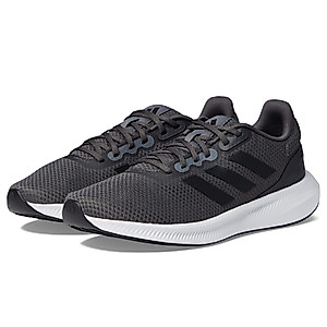 adidas Men's Run Falcon 3.0 Shoe, Grey/Black/Carbon, 11