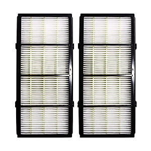 LifeSupplyUSA HEPA Filter Replacements Compatible with HRF-C1, 16216 Holmes HAPF30 and Bionaire, Compatible with Vicks Air Cleaners (2-Pack)