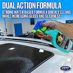 Optimum Instant Detailer and Gloss Enhancer - 17 Oz., Quick Detailer Spray for Superior Car Shine, Detail Spray Safe for Cars, Trucks, Motorcycles, RV's and More