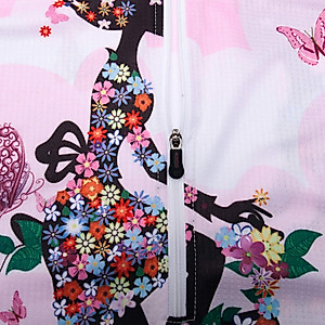 Weimostar Women's Cycling Vest Half Zipper Sleeveless Bicycle Jersey MTB Bike Shirt Pink Size M