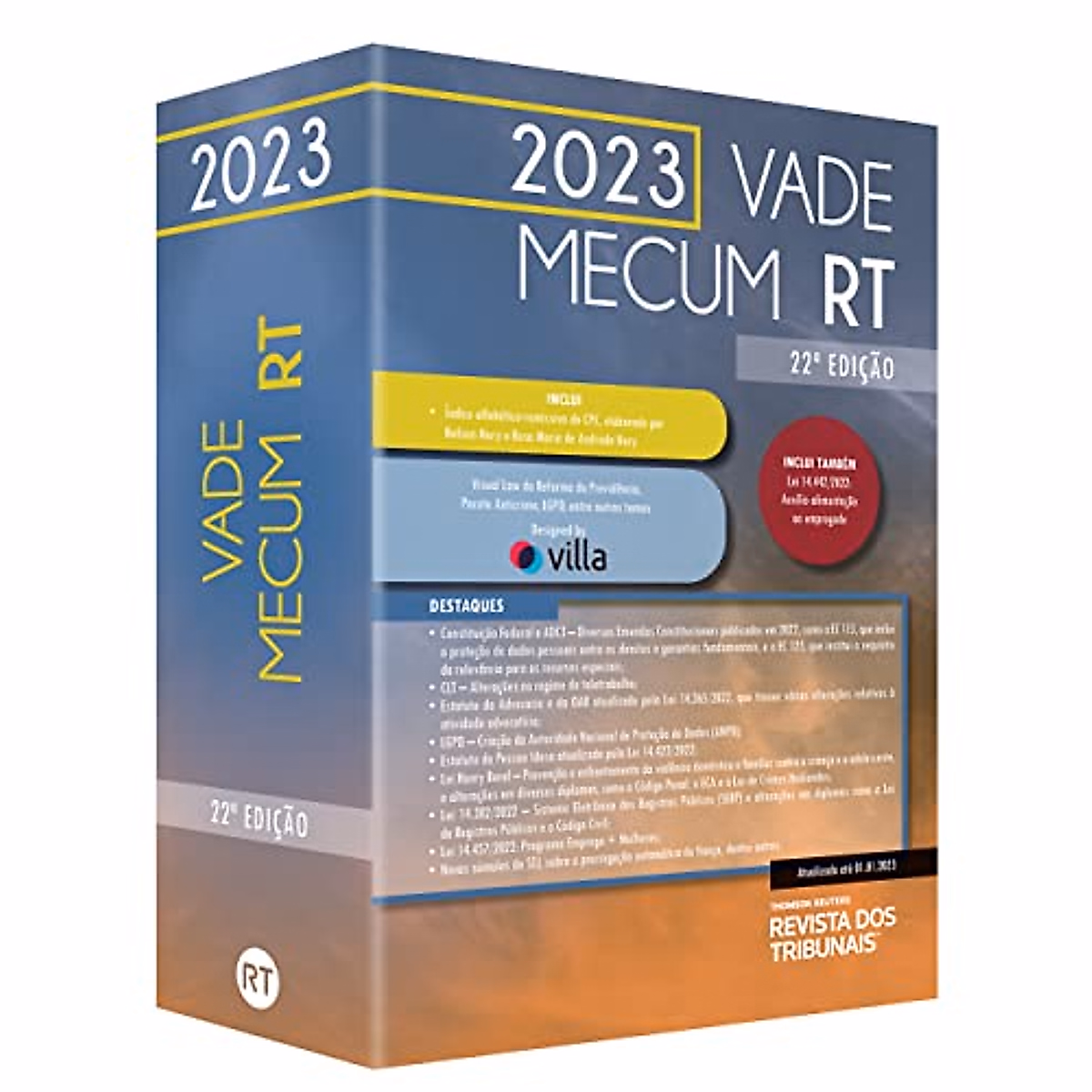 Vade Mecum RT 2023 22º edição Capa dura – 9 janeiro 2023
