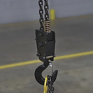 Strongway Round Chain Electric Hoist - 1-Ton Load Capacity, 9.8ft. Lift