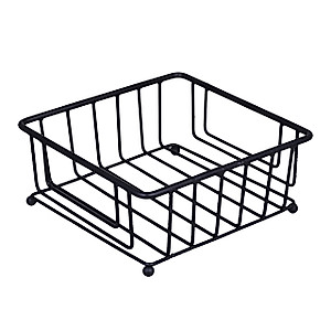 Metal Napkin Holder for Table | Flat Napkin Holder | Farmhouse Napkin Holder | Kitchen Napkin Holder | Rustic Napkin Holder | Decorative Tissue Dispenser | Paper Napkin Holder | Housewarming Gift