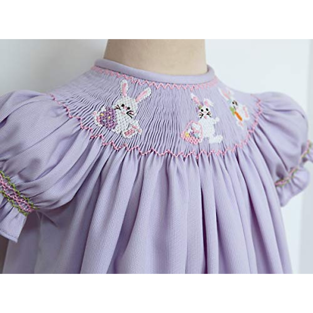 Carouselwear Smocked Easter Dresses for Baby Toddler Girls 9m Months Lavender