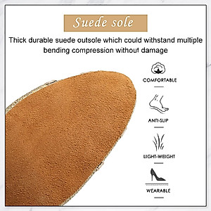 DKZSYIM Glitter Women Latin Dance Shoes Closed Toe Ballroom Salsa Tango Practice Performence Party Dancing Shoes,2040-Gold-3,US 9.5