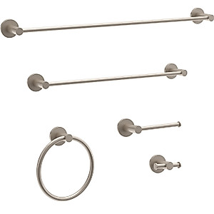 Peerless PA547-BN Precept Double Towel Hook, SpotShield Brushed Nickel