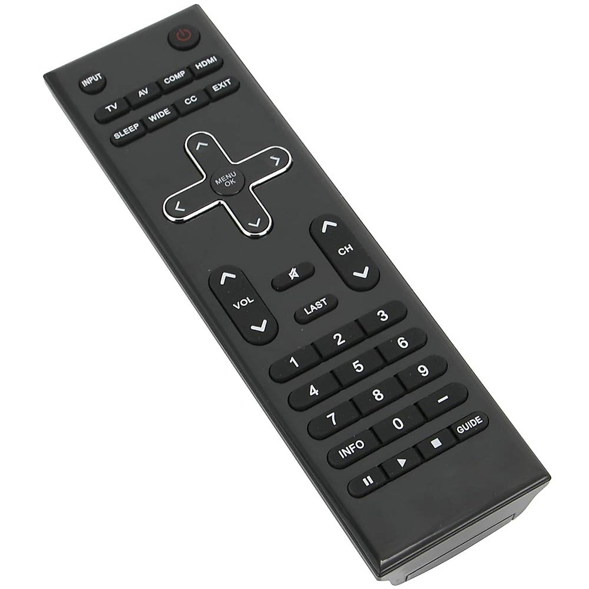 New VR10 Replacement Remote fit for Vizio TV E190VA E220MV E220VA E260MV E260VA E321VA E370VA E371VA E420VA E421VA M190VA M220VA M220VA-CA M260MV M260VA M260VA-MX M1490VA-MX