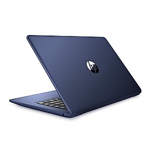 HP 2022 Stream 14" HD Thin and Light Laptop, Intel Celeron N4000 Processor, 4GB RAM, 64GB eMMC, HDMI, Webcam, WiFi, Bluetooth, 1 Year Microsoft 365, Windows 10 S, Royal Blue, w/IFT 32GB Flash Drive