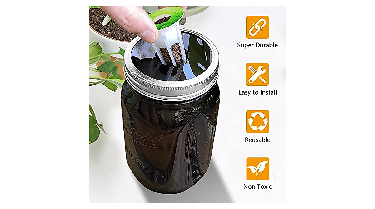 Kratky Lids Hydroponic Garden - Indoor Planting Kit