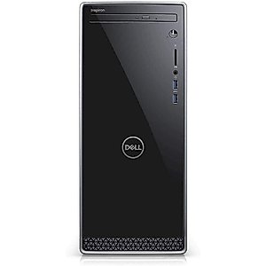 Dell Inspiron 3671 Desktop Computer, Intel Hexa-Core i5-9400, 16GB DDR4 RAM, 512GB PCIe SSD + 1TB HDD, WiFi, Bluetooth 4.0, VGA, HDMI, Black, Windows 10 Home