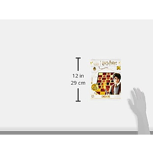 Pressman Harry Potter Checkers - Specially-Colored Folding Checkerboard and Interlocking Checker Pieces - Ages 6 and Up, 2 Players