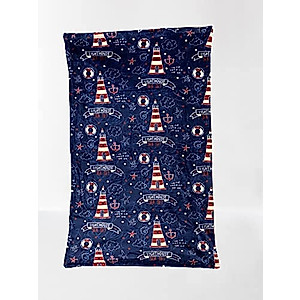 Summertime by The Shore by Décor&More Extra Soft Microplush Throw Blanket (50" x 60") - Lighthouse