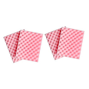 UPKOCH 4 PCS Gumpaste Dry Flower Sponge Mats gum paste foam tray dry flowers for decoration cake flower sponge fondant forming mat hand decor fondant cake dried flowers foam board
