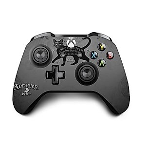 Head Case Designs Officially Licensed Alchemy Gothic Black Cat Spirit Board Gothic Vinyl Sticker Gaming Skin Decal Cover Compatible With Xbox One S/X Controller