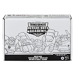 Transformers Playskool Heroes Rescue Bots Academy Mini Bot Racers Converting Robot Toy 5-Pack, 2-Inch Collectible Toy Cars (Amazon Exclusive)