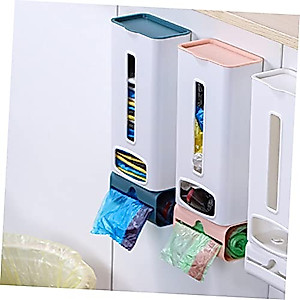 Cabilock 5pcs bag storage box kitchen Garbage Bags Organizer storage bag holder plastic bag saver dispenser plastic organizers bag dispenser Kitchen Dispenser for bag extractive waste bag