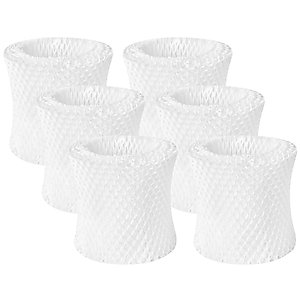 Gazeer Humidifier Replacement Filter Compatible with Canopy Bedside and Nursery Humidifier,Made with Wood Pulp, Paper Filter, 6-Pack