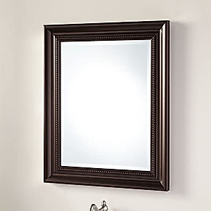 Signature Hardware 412767 Bernstein 24" x 30" Framed Single Door Medicine Cabinet