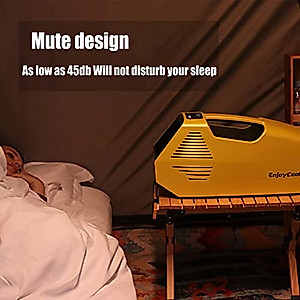 tent air conditioner for camping 2380BTU's of fast cooling 240Wh & light and flexible energy saving camping air conditioner ventless portable air conditioner quiet portable air conditioner