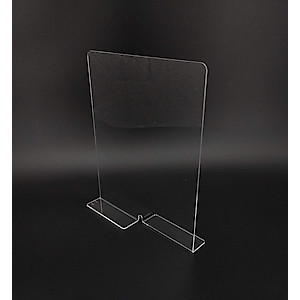 FixtureDisplays® 4PK Plexiglass Acrylic Closet Shelf Dividers for Clothes, Handbags, Purses, Books, Sweaters, Kitchen Pantry Shelve Organizers Adjustable Shelf Organizers & Storage 10082-2D