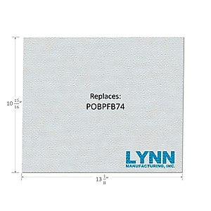 Lynn Manufacturing Replacement Buck Stove Fiber Baffle Board, Model 51 and 74, POBPFB74, Single, 2677A