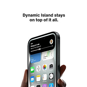 Apple iPhone 15, 128GB, Black - Unlocked (Renewed Premium)