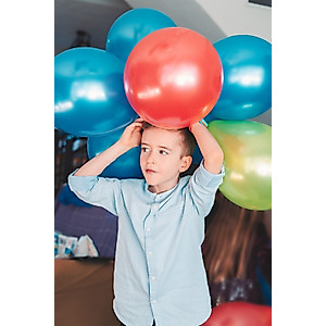 87pcs Red Balloons, 12 Inches Latex Balloons, Red Balloons for Birthday Baby Shower Graduation Anniversary Wedding Party Supplies Garland Arch Decoration