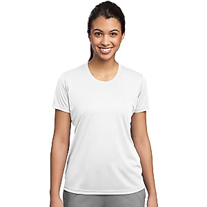 SPORT-TEK Women's PosiCharge Competitor Tee L White