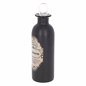 Nemesis Now Poison Apothecary Potion Bottle, Gothic Decor, Sinister Design, Unique Gift for Witches, 19cm