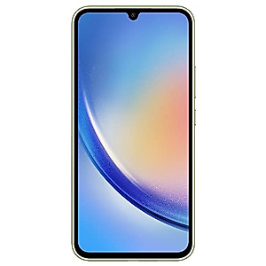 SAMSUNG Galaxy A34 5G Dual SIM (256GB, 8GB) 6.6" 120Hz AMOLED, 48MP Triple Camera, 4G Volte (GSM Unlocked for T-Mobile, Metro, Global) International Model A346M/DSN (Awesome Lime) (Renewed)