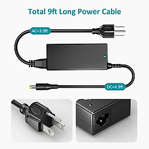 Basicvolt AC 100-240V to DC 12V 10A 8A 5A 3A 2A 1A Power Supply Adapter 12Volt 10Amp Barrel Connector Adaptor with 5.5mm 2.1mm Output Jack for LED Strip Light Tape 3D Printer