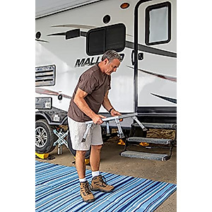Camco Adjustable Height RV Step Stool (43676)