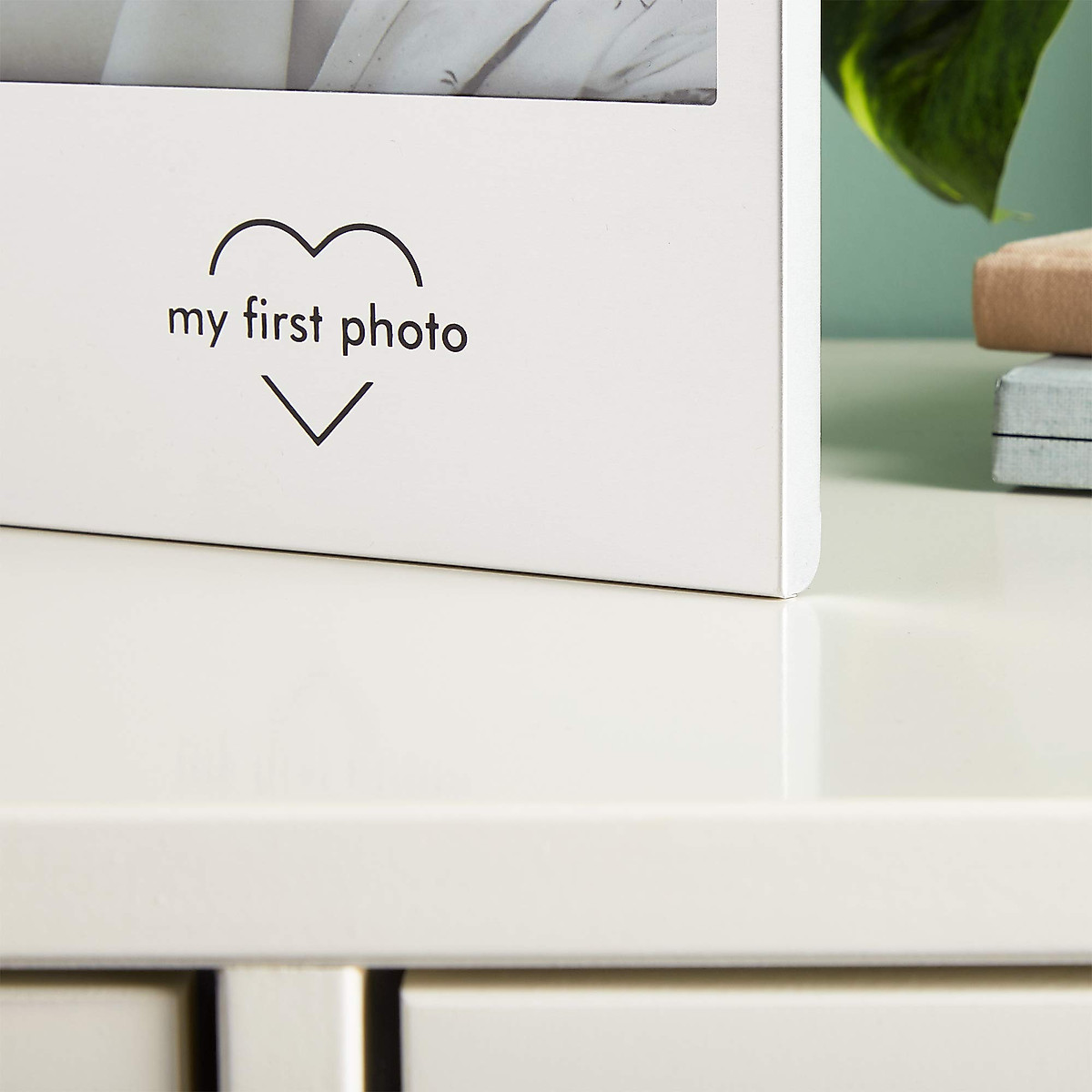 VonHaus Triple Sonogram Picture Frame for Keepsake Ultrasound Pregnancy Scan Images and Baby Photos