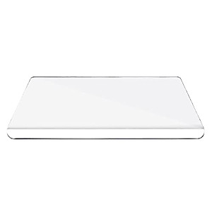Acrylic Cutting Boards For Kitchen Counter, Clear Cutting Board With Lip For Countertop, 18 X 16 Inch Non Slip Acrylic Chopping Board For Counter Protector