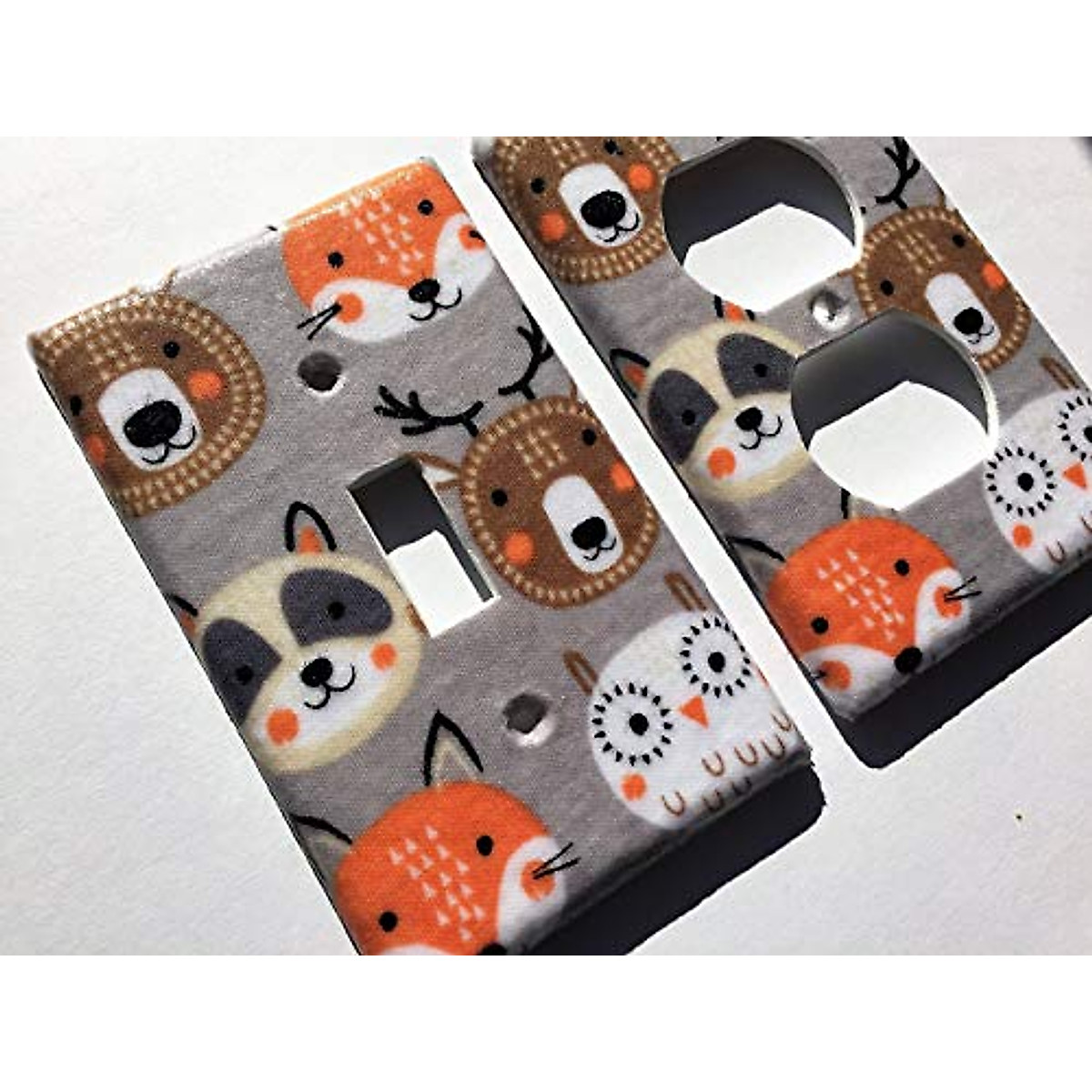 Fox Light Switch Plate Cover Various Sizes Offered