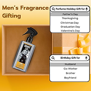 Tapout Core Body Spray Perfume for Men – Refreshing Fragrance, 8 Ounces