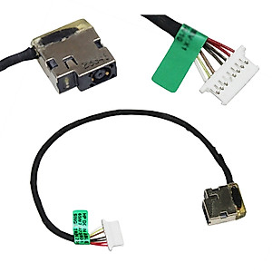 GinTai DC Power Jack with Cable Socket Plug Port Replacement for HP 15-bs013dx 15-bs212wm 15-bs020wm