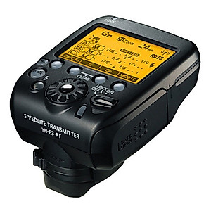 Yongnuo Yn600ex-rt 2.4g Wireless HSS Flash with Yn-e3-rt Radio Transmitter Set Light for Canon 1dx 1ds III 1d 5diii 5dii 6d 7d 70d 60d 50d 40d 700d/t5i 650d/t4i 600d/t3i 550d/t2i 500d/t1i 450d/xsi 1100d 1000d Dslr Camera Lamp Illumination