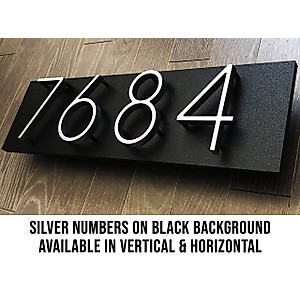 House Numbers | Address number available in Vertical and Horizontal mode | Address number | House address plaque | Personalized gift | Address sign | Modern house numbers | address sign
