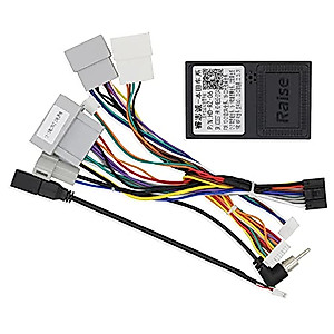 Car Radio Wiring Harness Kit Replacement for Honda Civic CRV 2012-2015 Stereo Power Adapter with CANBus Connector