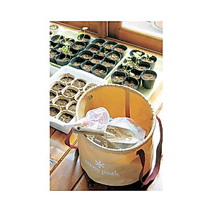 Snow Peak Camping Bucket Jumbo - Versatile Six Gallon Bucket - 14.5 x 10 in