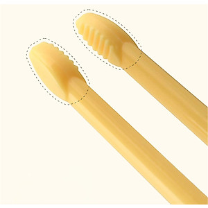 Wakaka Chicken Shape Chopsticks, Easy to Use Training Chopsticks for Children and Adults, Made With Non-Toxic Dishwasher-safe Reusable Chopstick Set (Yellow)
