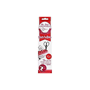 It's Sew Emma Red OhSew Orgn Stash 'n Store