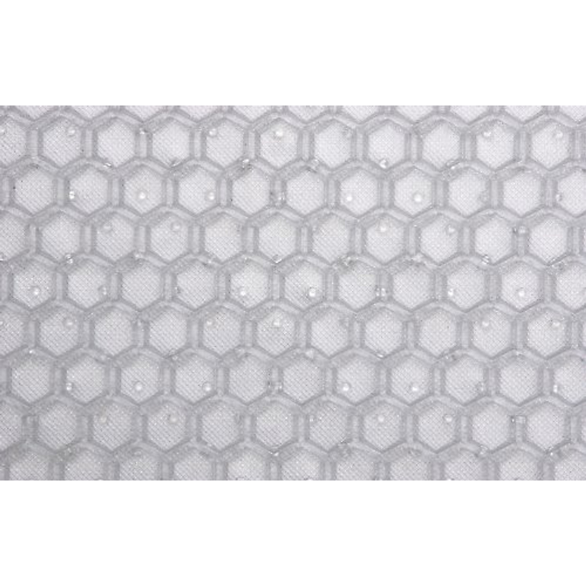 Intro-Tech Hexomat Front Row Custom Floor Mats for Select Ferrari F40 Models - Rubber-like Compound (Clear)
